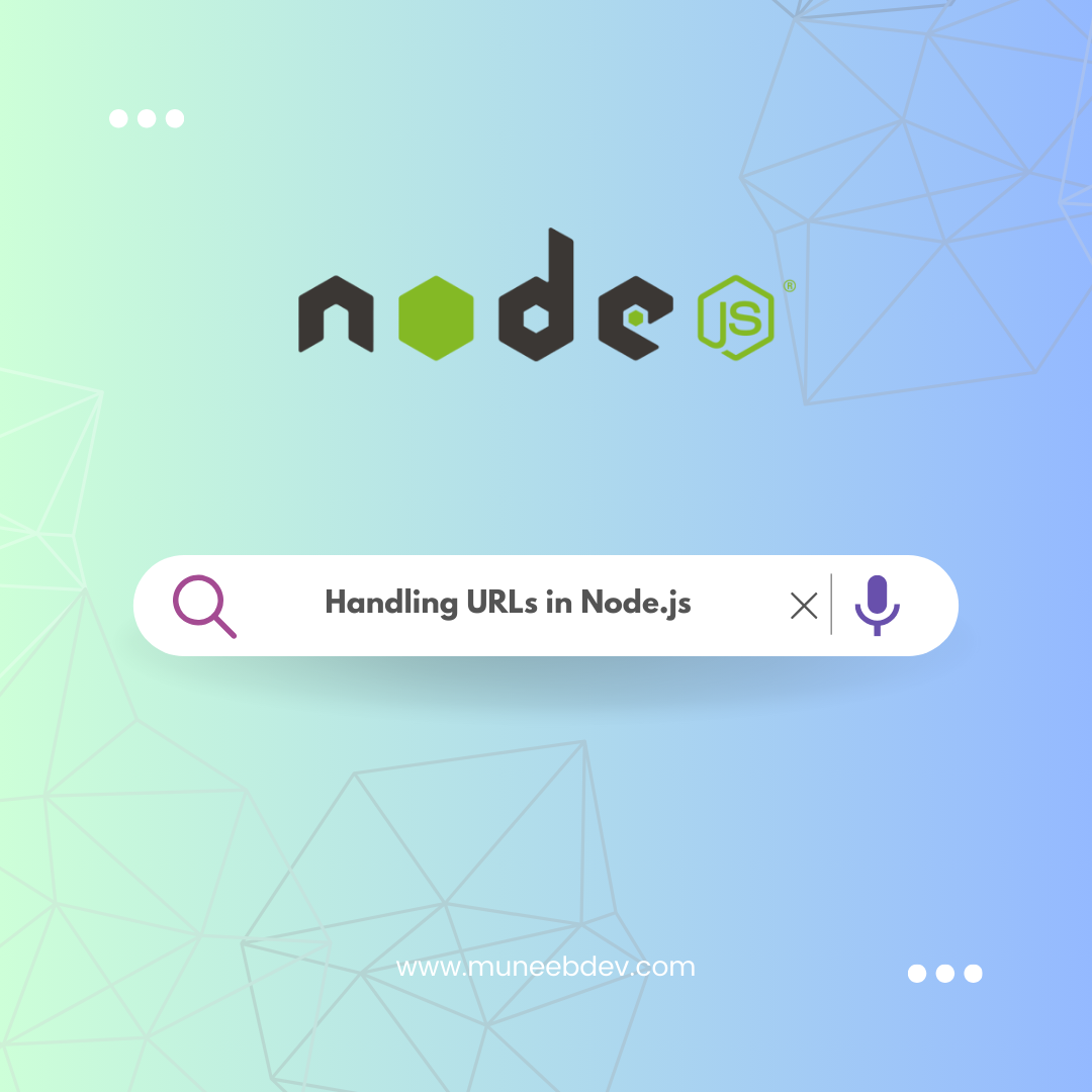 Handling URLs in Node.js - MuneebDev Handling URLs in Node.js - MuneebDev